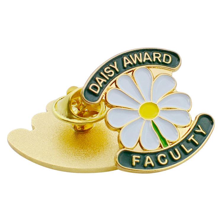 Custom Design Gold Plated Enamel Badge Lapel Pins